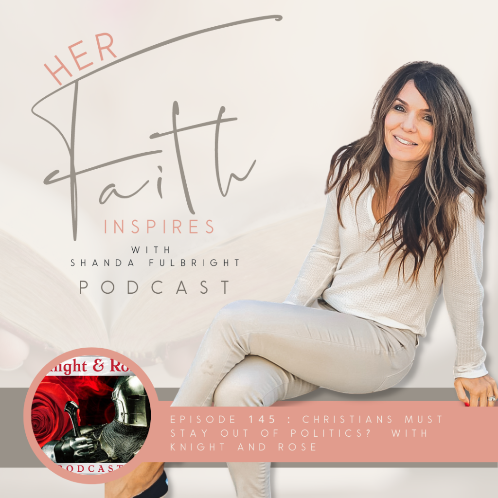 Christians must stay out of politics? With Wintery Knight and Desert Rose